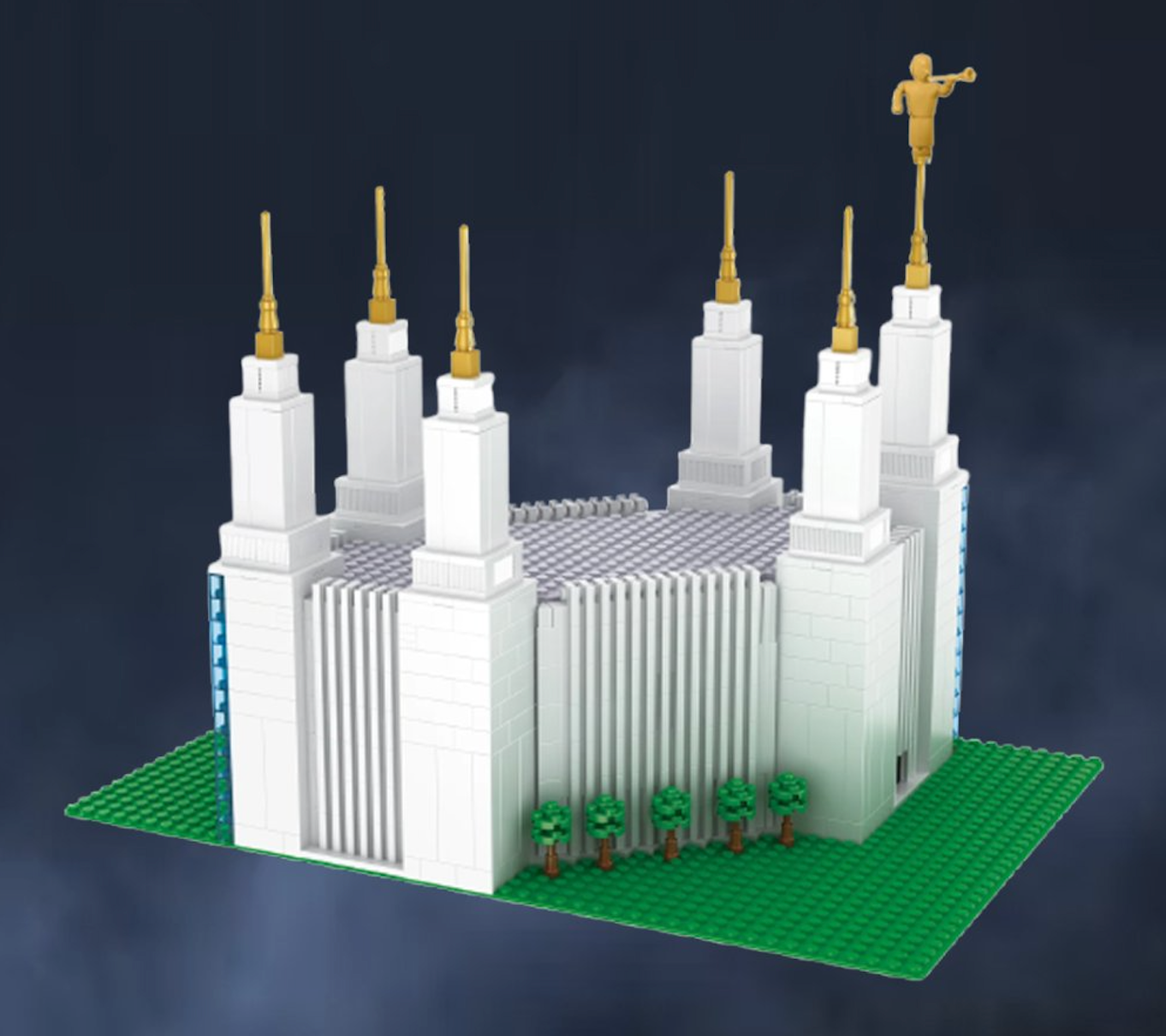 Brick'Em Young - Brick Model Temples, Missionary Figurines, Nativity