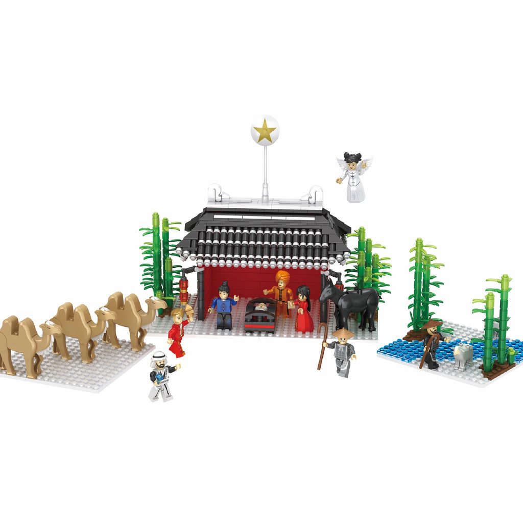 Brick'Em Young - Brick Model Temples, Missionary Figurines, Nativity