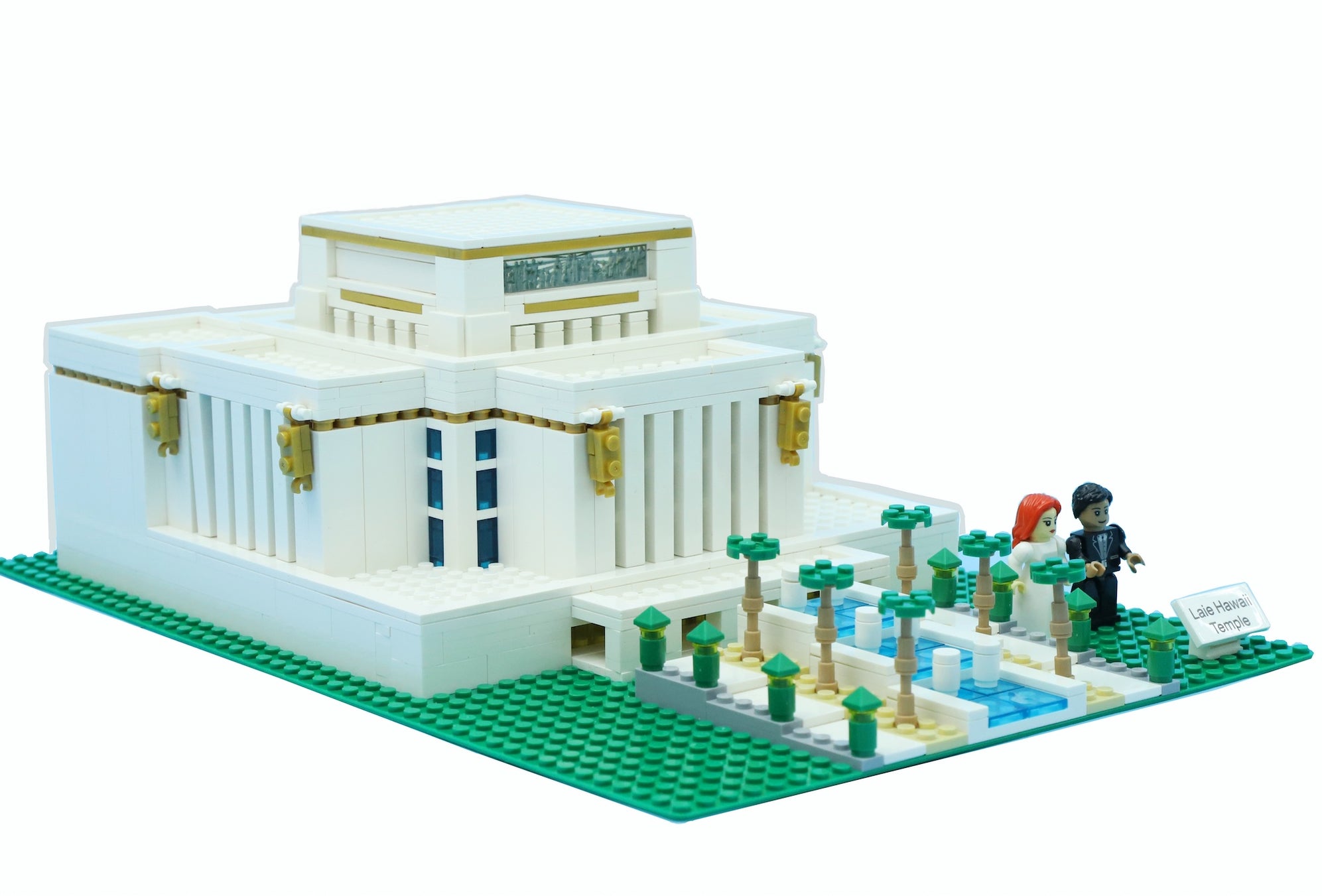 Laie Temple - Brick'Em Young